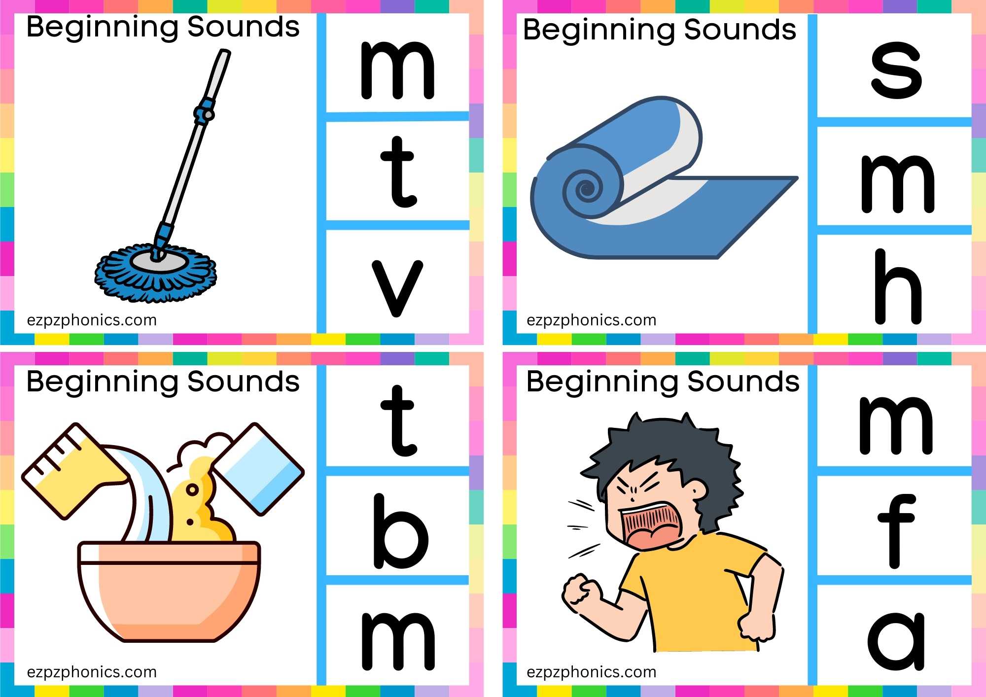 Letter M Look At The Image And Clip The Correct Letter Clip Group 2 - ezpzphonics.com